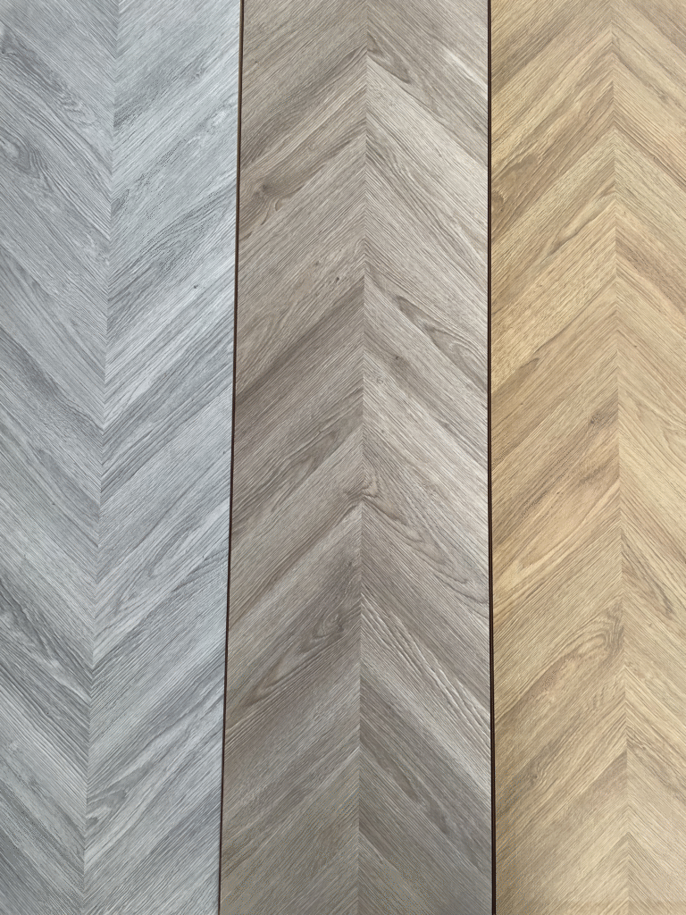 Herringbone Style Laminate Flooring - Just Carpets of Prescot